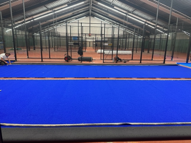 De nieuwe padelbanen zijn gereed! - TPV Dijkzicht